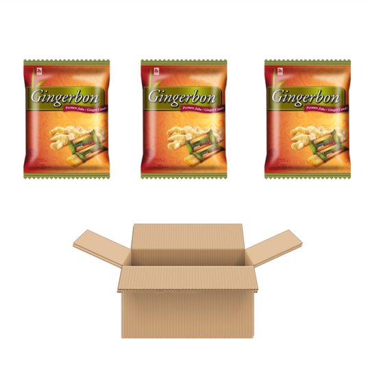 Agel Gingerbon Candy (3x125g) | bol