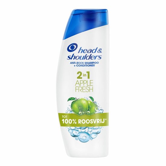 Head & Shoulders - Shampoo - Apple Fresh - 2-in-1 - Fris & Verzorgd ...