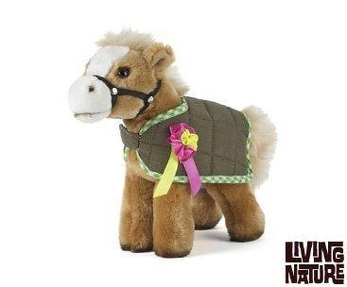 Pluche bruine paard/pony knuffel 23 cm - Paarden knuffels - Speelgoed ...