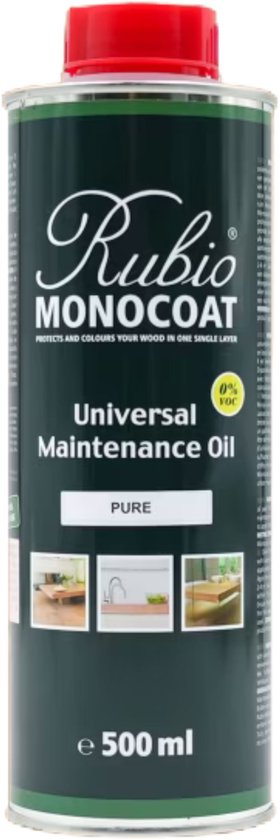 Rubio Monocoat - Universal Maintenance Oil - Pure - 500 ml | bol
