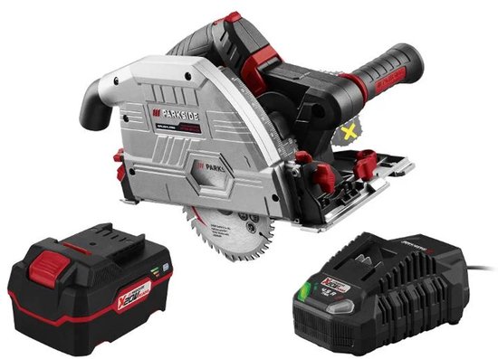 PARKSIDE PERFORMANCE® Accu-invalzaag 20 V inclusief 4Ah accu en 4,5Ah ...