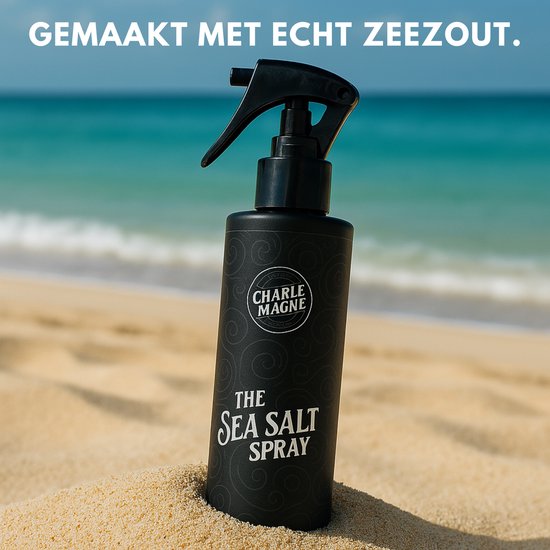 Charlemagne The Sea Salt Spray - Heat protection spray - Zee zout spray - Haarspray -... | bol