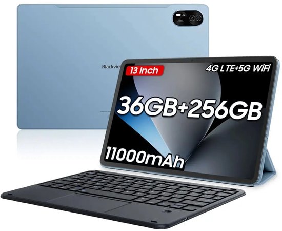 Blackview MEGA 8 Android 15 Tablet - 13 Inch - 36(12+24)GB RAM - 256GB ...