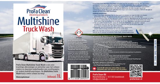 Profa Clean - Multishine - Truck Wash - 1L | bol