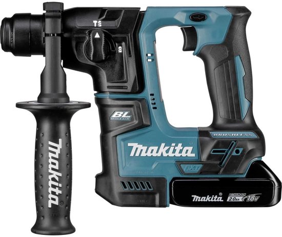Makita DHR 171 RAX3 18 Volt accu boorhamer SDS Plus Brushless 1,2 Joule + 65-delige... | bol