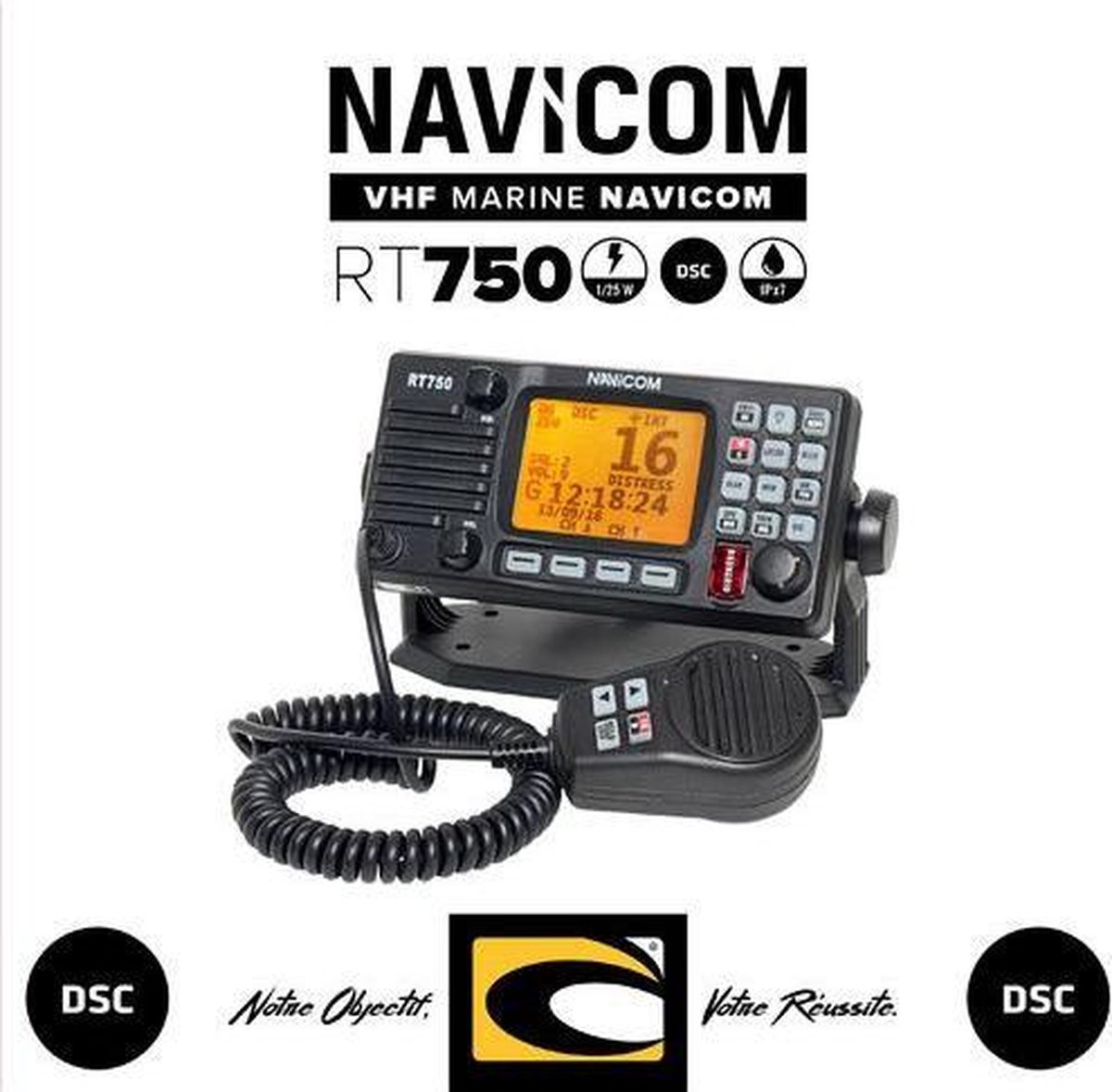 Navicom RT750 ATIS DSC Marifoon IPX7 | bol