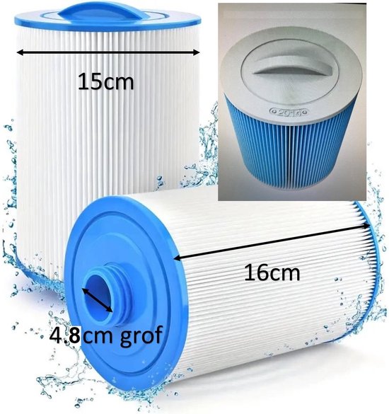 Jacuzzi Filter Spa - Met Schroefdraad - Top Kwaliteit | bol