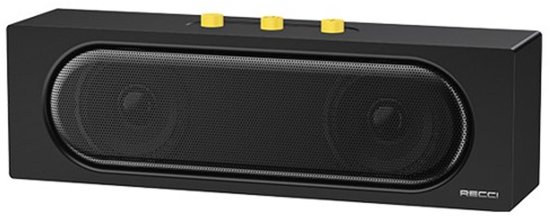 Recci RSK-W47 - Wireless Speaker - Double Speaker Design - Hifi-Audio - Zwart | bol
