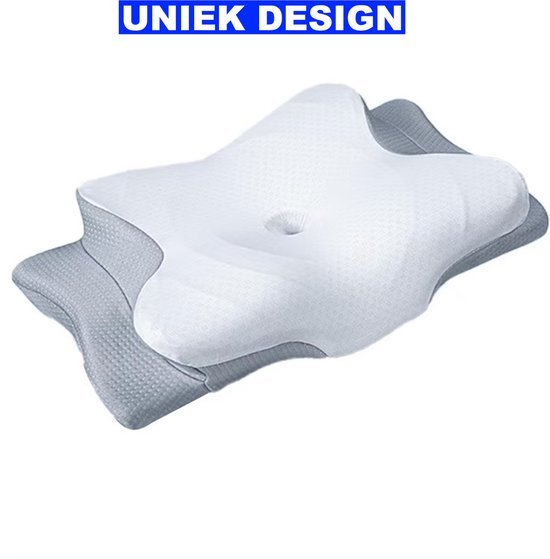 Ademvrij Hoofdkussen - Vlinderkussen - Anti Snurk - CPAP Kussen Orthopedisch... | bol