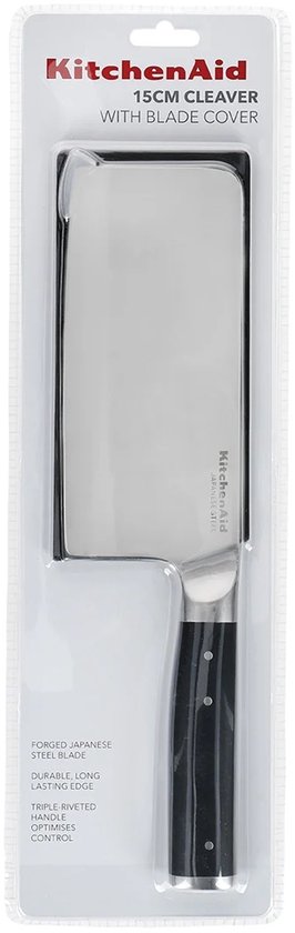 KitchenAid Hakmes Gourmet 15 cm + gratis mesbeschermer | bol