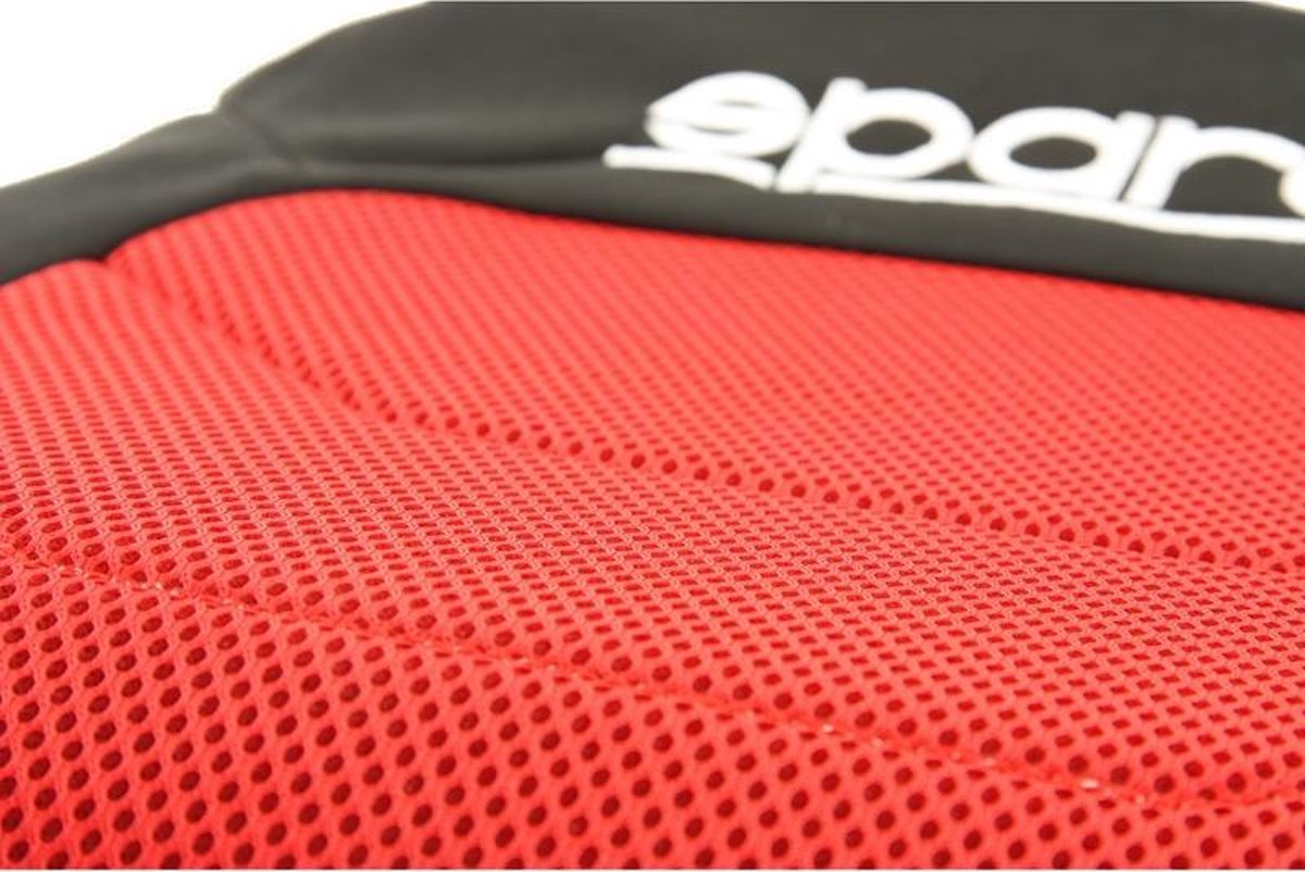 Stoelhoezenset Sparco Zwart / Rood (11-delig) (ook geschikt voor Side ...