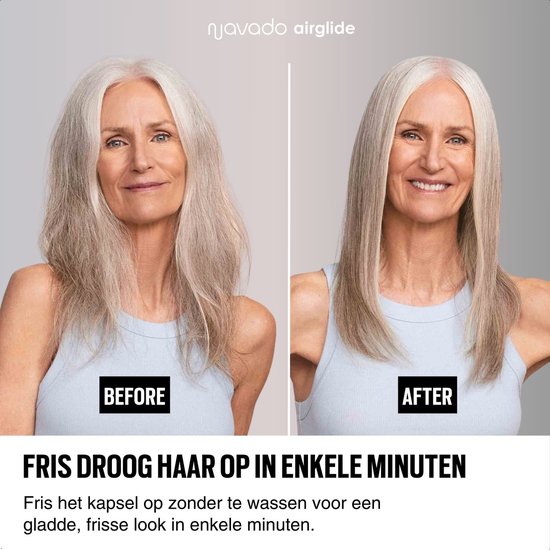 Navado Airglide Airstraight - Stijltang Wet-to-Dry - Föhn & Stijltang 2 ...
