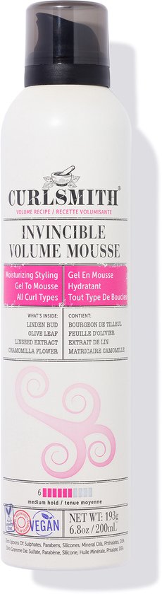 Curlsmith - Invincible Volume Mousse - 200ml | bol