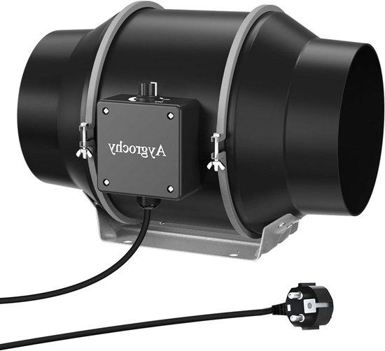 Regelbare buisventilator 125 mm 416 m³/h met EC motor | bol