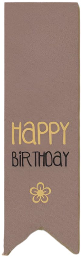 Vaantje Sticker Happy Birthday -Sticker-Etiket- 250st. | bol