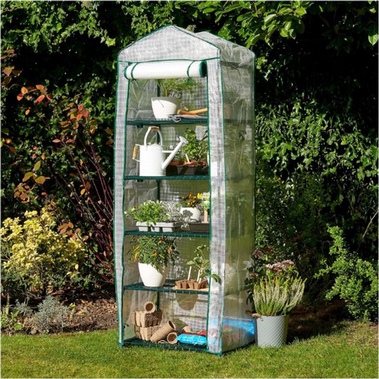 Mini Tuinkas - Kweekkas - Broeikas Voor Binnen En Buiten - Stalen Frame ...