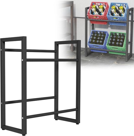 Krattenrek Drankkistenrek Drankkrattenplank Metalen Drankplank ...