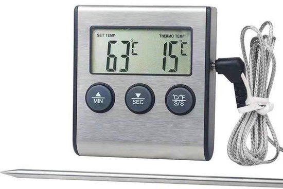 Nieuwe modellen voor 2025-Temperatuur Meter - 2 In 1 Digitale ...