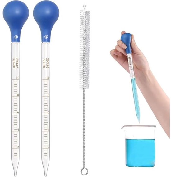 Pipetflesje - Druppelteller - Pipetten Voor Vloeistof | bol