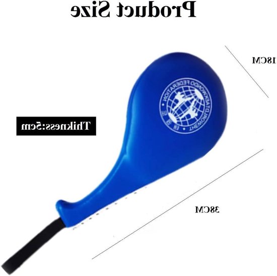 Training Strike Target Pad voor Taekwondo, Karate en Kickboksen - Blauw ...