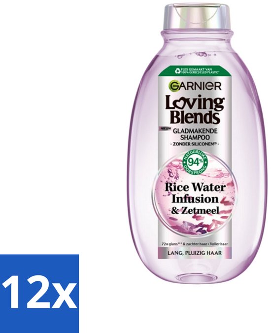 Garnier - Loving Blends - Shampoo - Rice Water Infusion - Glans ...