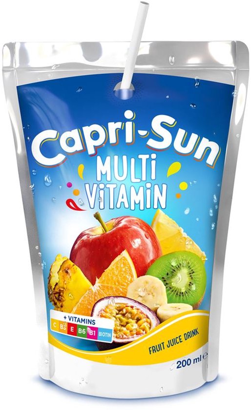 Capri Sun Jus de fruits Multivitaminé Boisson fruitée pour enfants 10 x ...