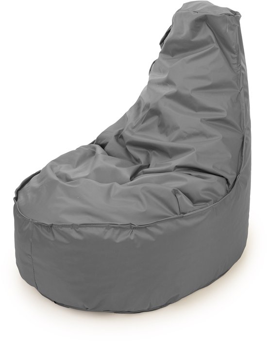 Drop & Sit - zitzak/stoel - robuust nylon - grijs - Noa JR voor ...