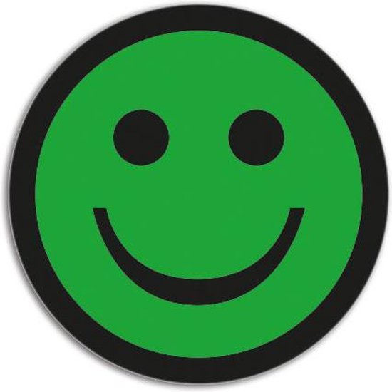 Magnetische Smiley's Basic Rood (5 stuks) | bol.com