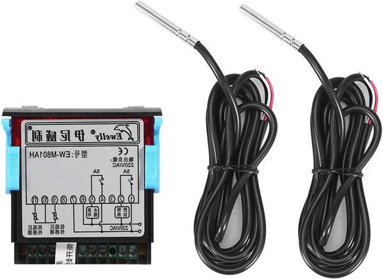 Universal Digital Temperature Controller 220V 5A with Sensor Probe | bol