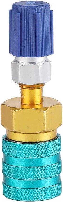 Air conditioning R1234YF to R134A Quick Adapter - Bottom Coupling for ...