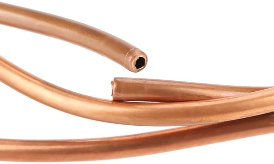 Koperen Ronde Buis 2m - Gladde Zachte Spoel Koelbuizen Pijp - Messing ...