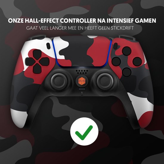 MNR Dualsense Controller - Hall Effect - Camo - PS5 & PC - Draadloos | bol