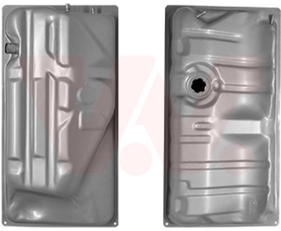 Van Wezel Brandstof Tank - voor VW Golf I 1976-1983 - 171201075Q | bol
