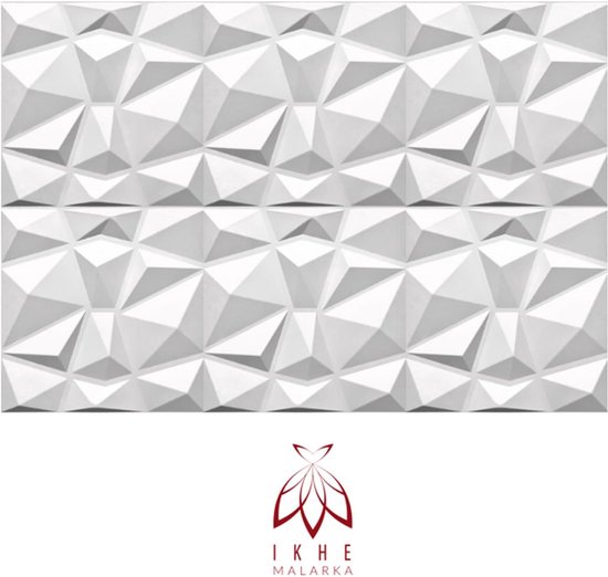 20x 3D Wandpanelen PVC 50x50 cm voor Muur en Plafond - 5m² - Waterdicht ...