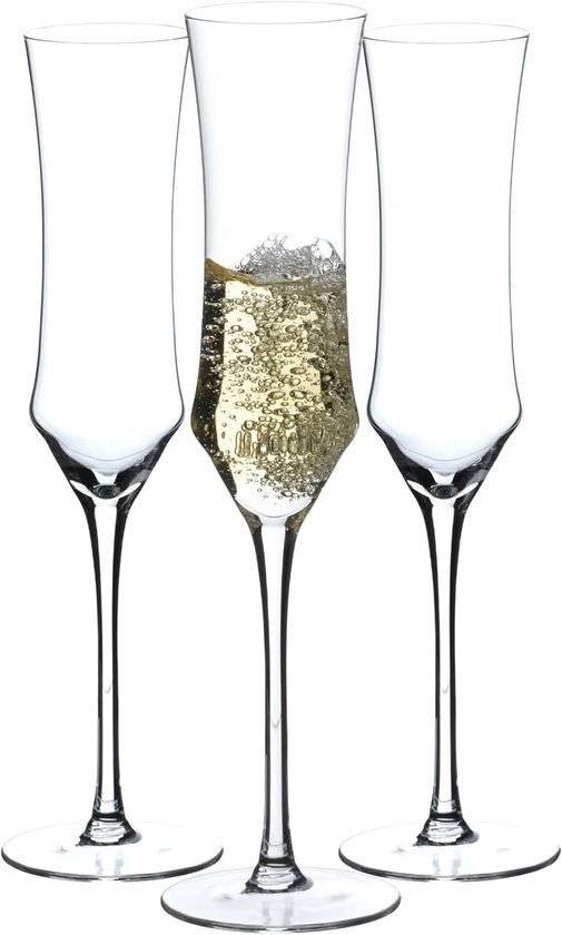 Champagneglazen Set van 3 voor een Feestelijke Gelegenheid | bol