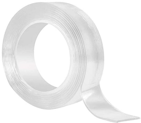 Nano tape - Dubbelzijdig - Herbruikbaar - Waterdicht - Montagetape ...