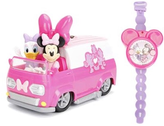 Minnie Van met Daisy - afstandsbediening - 19 cm | bol