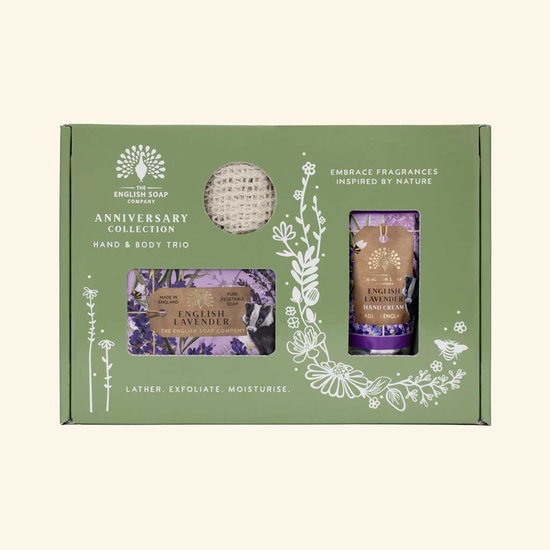 Hand & Soap English Lavender - ENGLISH SOAP C° - Gift Set | bol