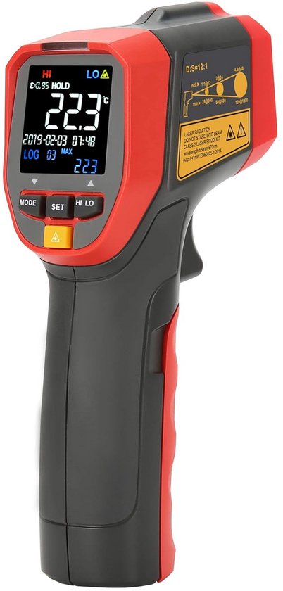 Infrarood Temperatuurmeter met Hoge Nauwkeurigheid en Instelbare ...