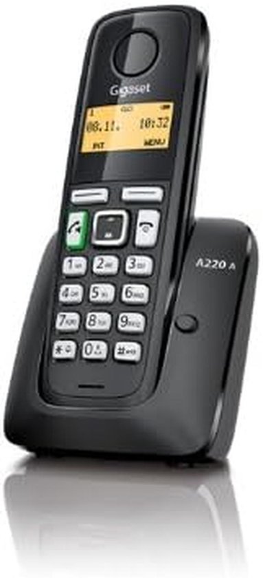 Draadloze DECT Telefoon met Onderscheidende Kenmerken Zwart | bol