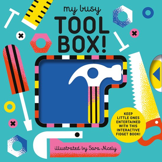 My Busy Book- My Busy Tool Box!, Design Eye | 9781805704928 | Boeken | bol