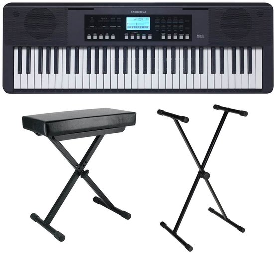 Medeli MK61 Nebula Series 61 toetsen, aanslaggevoelig, 450 klanken ...