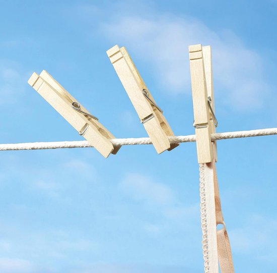 Houten Knijpers Set van 50 Stuks | bol