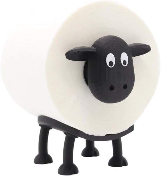 Toiletpapierhouder Schaap voor 38 en 42 mm Rollen - Creatief en ...