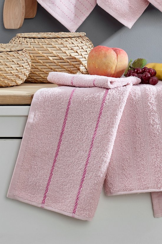 Asir - Washandjesset (6 stuks) - Poeder - 30 x 50 cm | bol