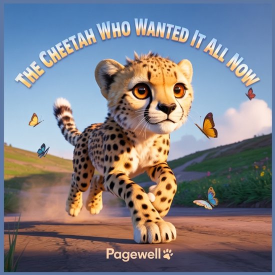 The Cheetah Who Wanted It All - Kids Story Book: A Heartwarming Tale ...