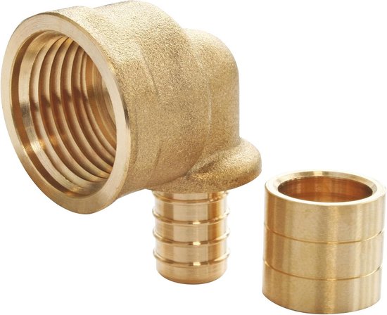 Glijhuls voor 12mm PEX Buis naar 1/2 Inch Buitendraad Fitting | bol