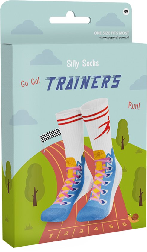 Silly socks – Trainers - happy socks – funny socks – sokken – grappig | bol