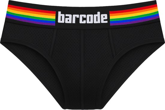 Barcode Berlin Pride Brief Black - MAAT XXL - Heren Ondergoed - Slip ...