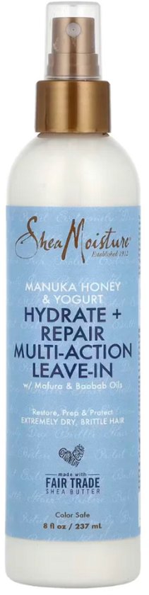 LEAVE IN SPRAY Shea Moisture Manuka Honey & Yogurt - Hydrate Repair ...